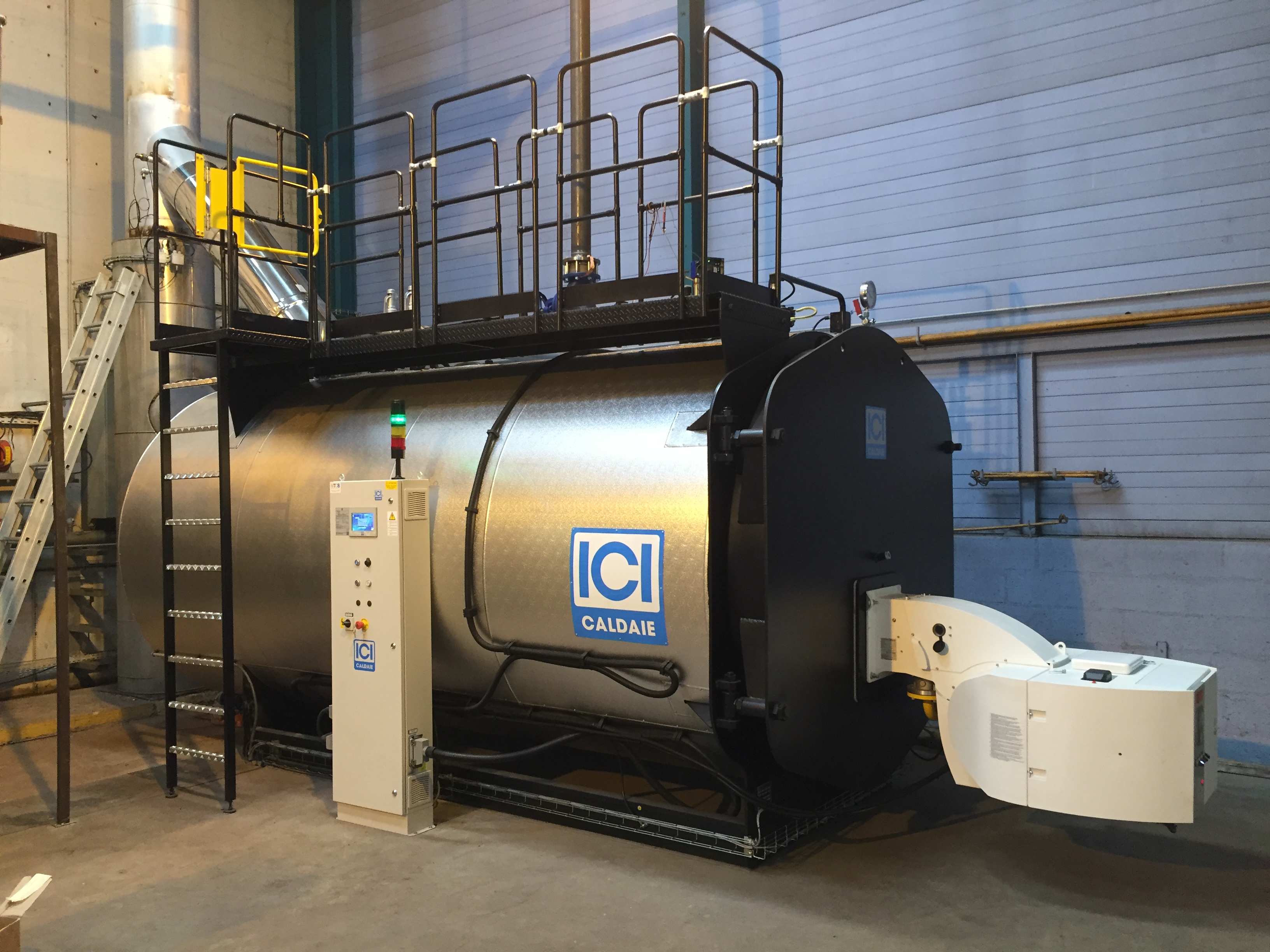 Installation chaudière vapeur GSX